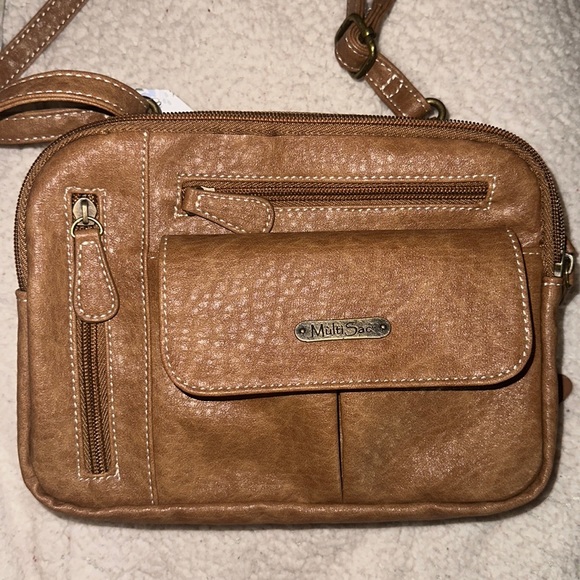 Multisac | Bags | Multisac Women Triple Compartmentbag Camel Austin ...